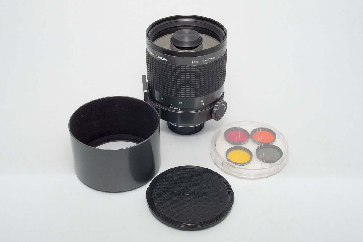 K/M/A 3rd Party Sigma 600mm F8.0 Mirror, Vivitar 28mm F2.8, Ricoh 200mm ...