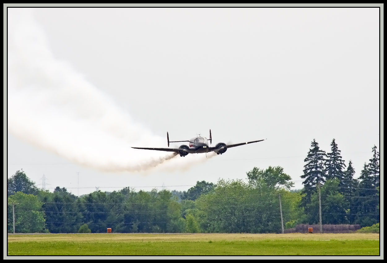 Aerobatics with a Beech 18 (10 pics): Pentax SLR Talk Forum: Digital ...