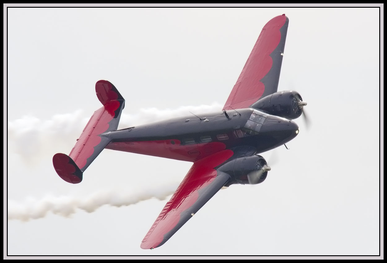 Aerobatics with a Beech 18 (10 pics): Pentax SLR Talk Forum: Digital ...