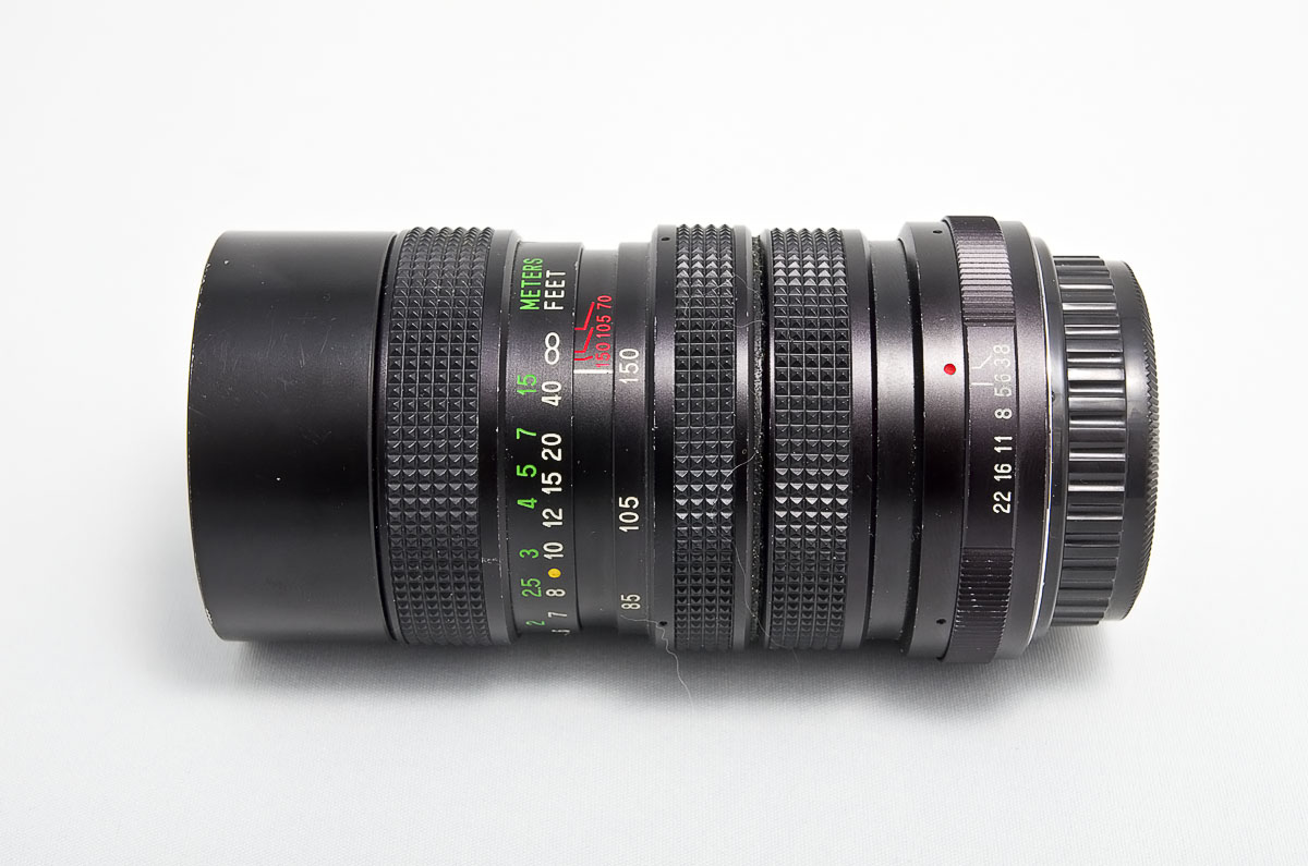 Image 28/2.8, Kiron 28-210 PK/A, Tokina 75-150/3.8, Tokina 70-210 F4-5. ...